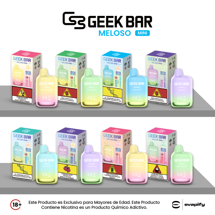 Geek Bar - Meloso Mini | Tienda Evapify Colombia