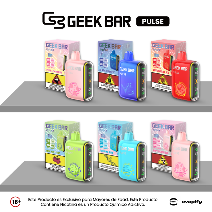 Geek Bar - Pulse | Tienda Evapify Colombia